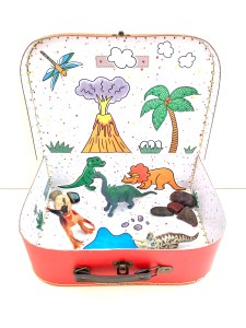 DIY Dinosaur Land In a Suitcase – The Travelling Doll House